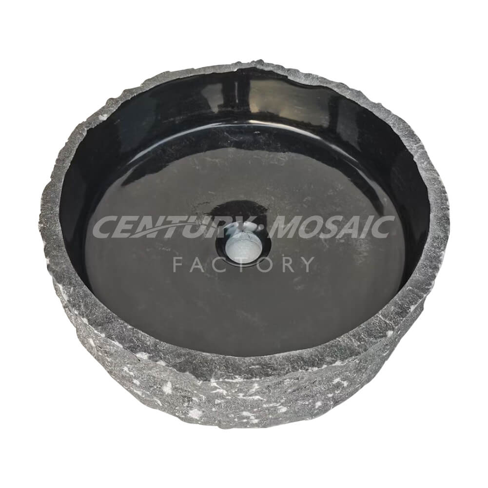 Black Granite Polished Wash Basin Wholesale Collection – Centurymosaic