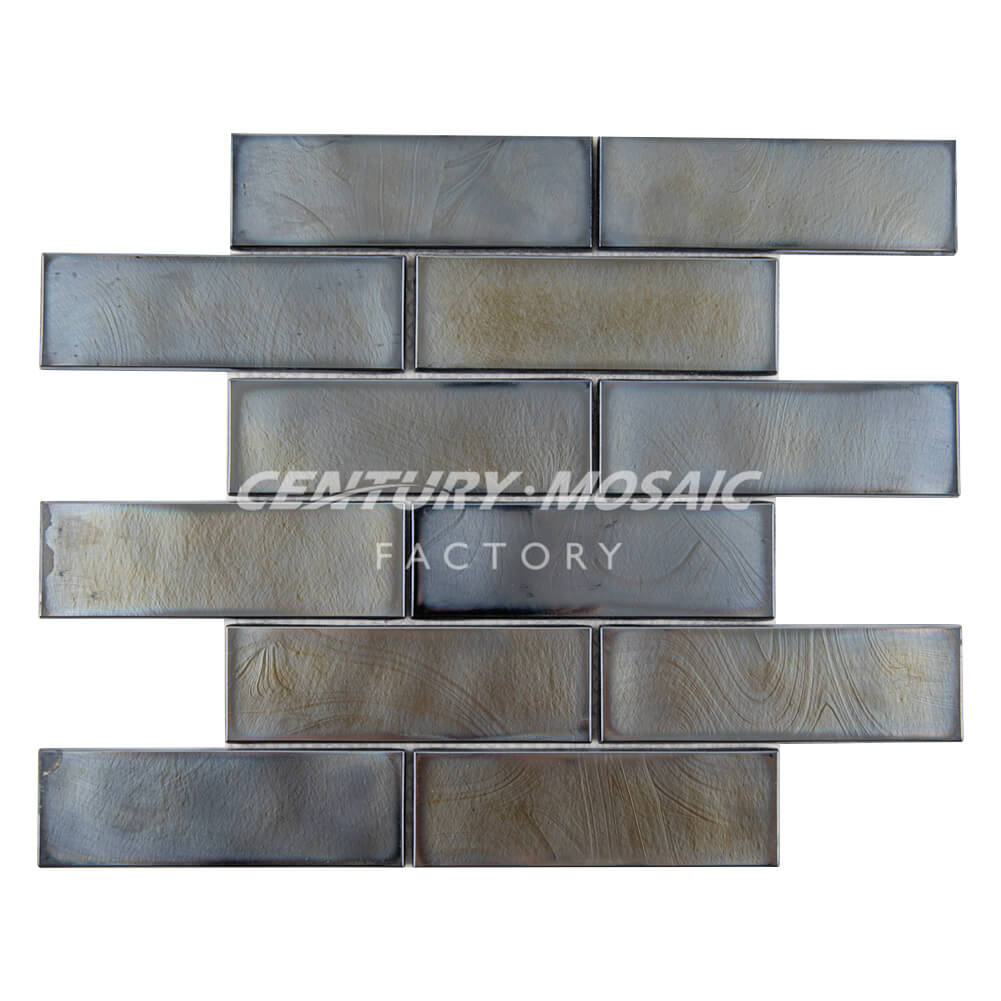 Brick Hot Melt Artistic Glass Mosaic Wholesale Collection – Centurymosaic