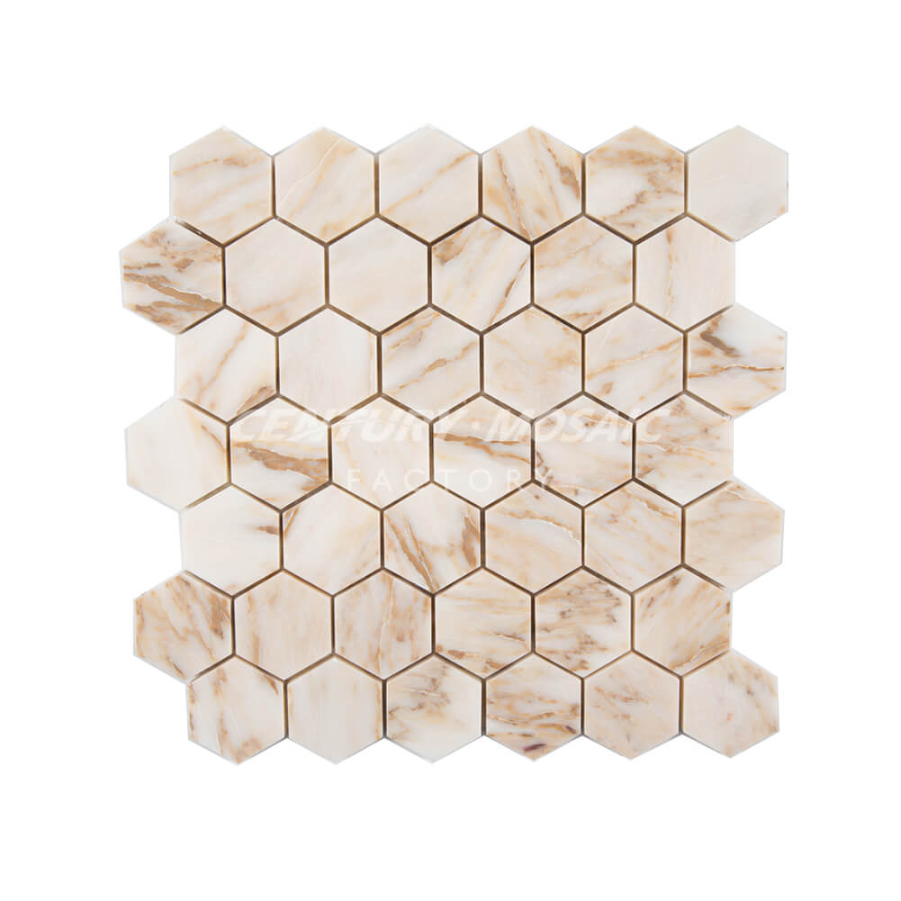Sunset Gold Classic Polished Golden Marble Mosaic Tile Wholesale ...