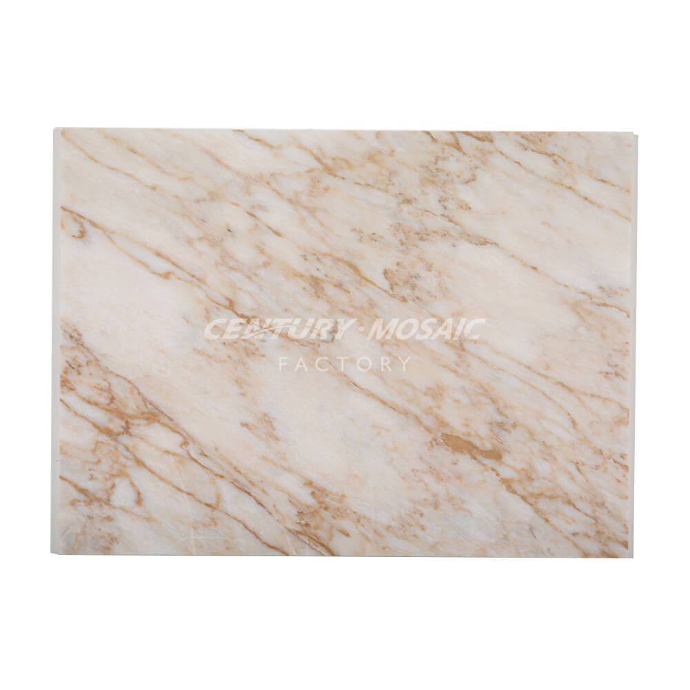 Sunset Gold Classic Polished Gold Kitchen Tiles Wholesale – Centurymosaic