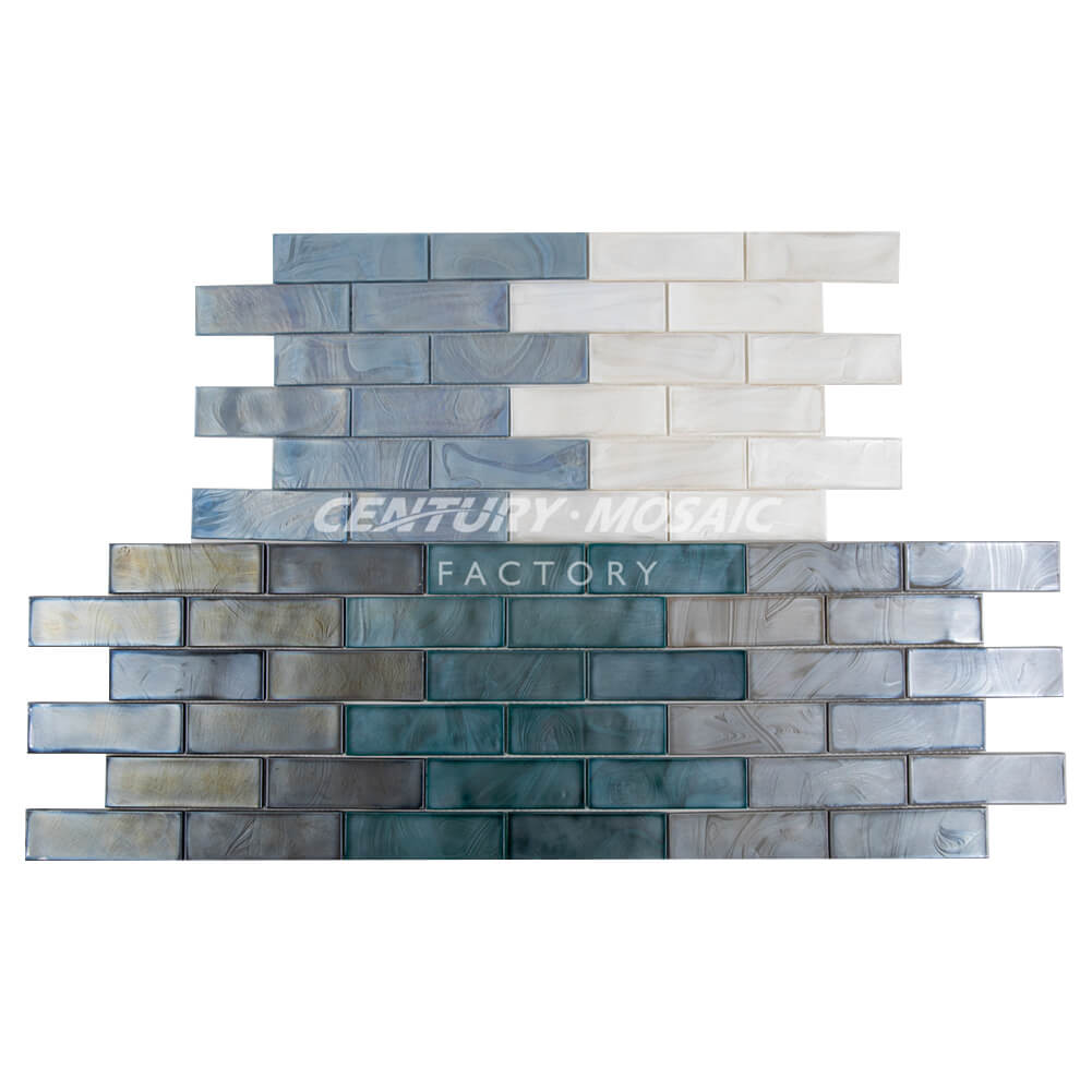 Brick Hot Melt Artistic Glass Mosaic Wholesale Collection – Centurymosaic