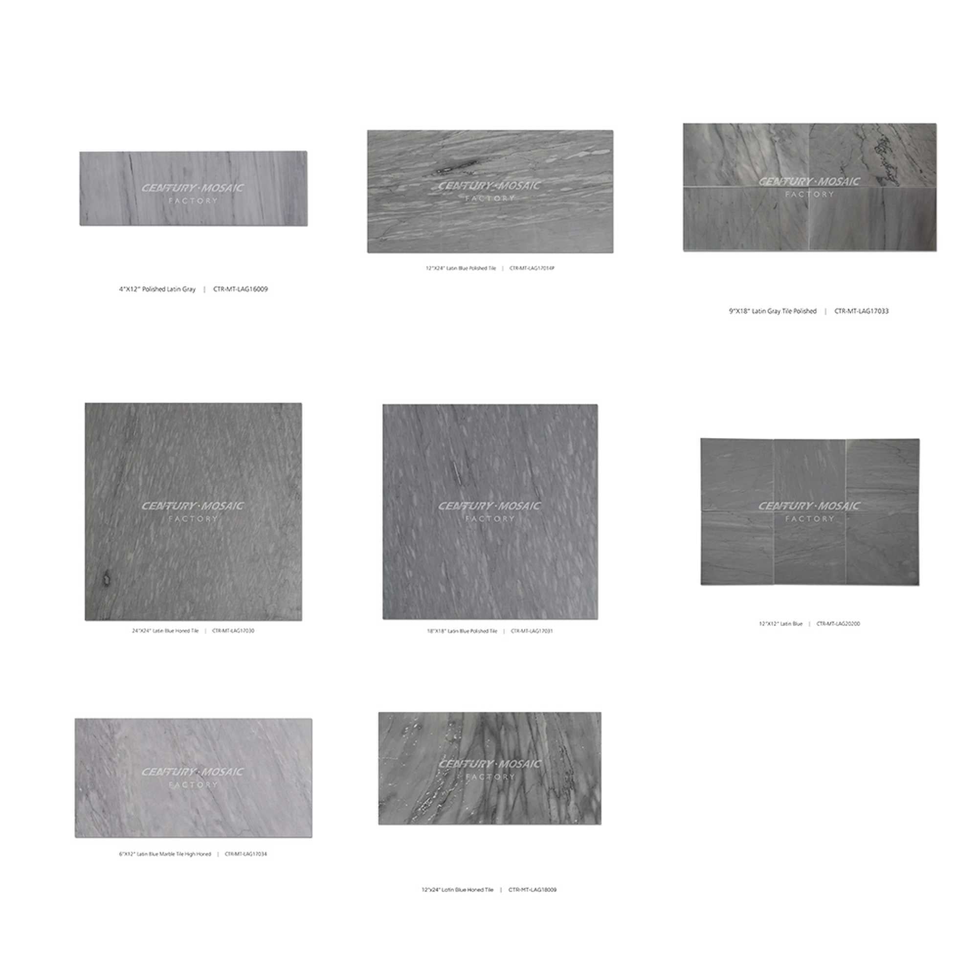Latin Grey Marble Wholesale – Centurymosaic