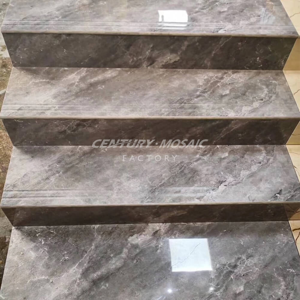 Customized Natural Stone Indoor Stairs Step Wholesale – Centurymosaic