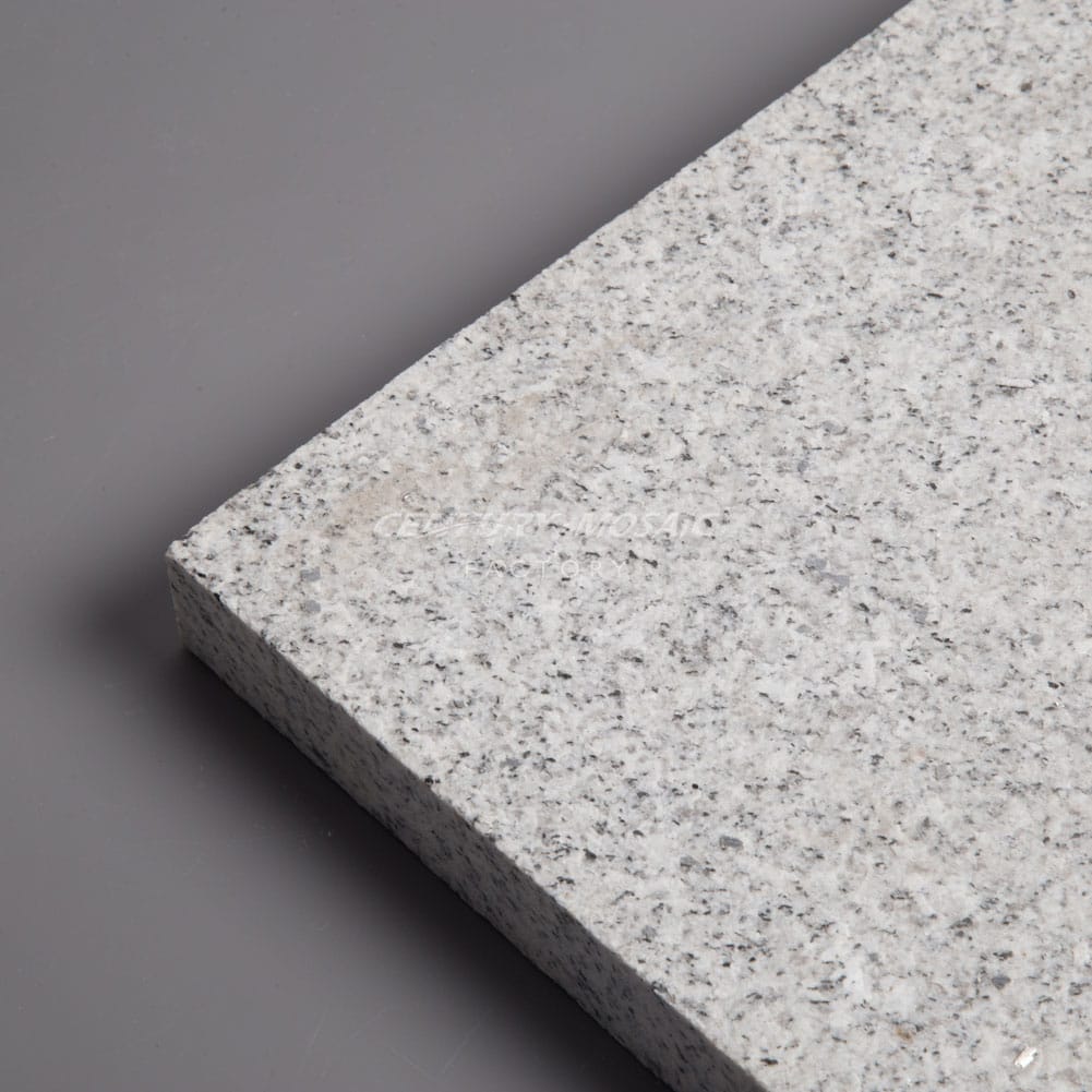 Sesame White Granite 12''x 12” Flamed Tile Wholesale – Centurymosaic