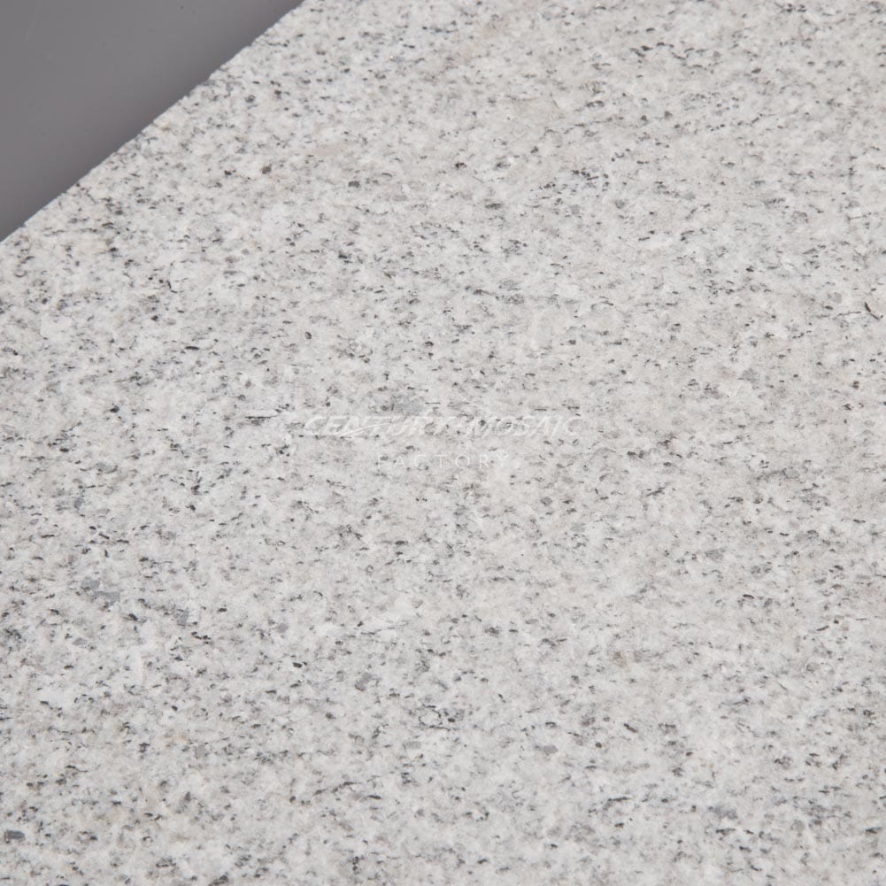 Sesame White Granite 12''x 12” Flamed Tile Wholesale – Centurymosaic