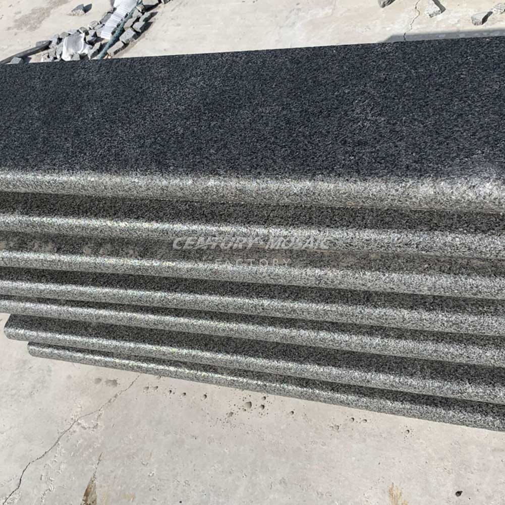 Dawn Black Granite Pool Coping Tile Wholesale – Centurymosaic