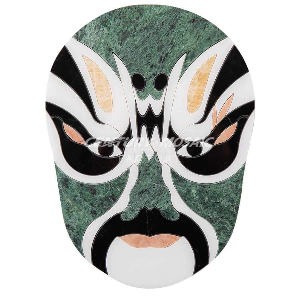 Chinese Traditional Culture Opera Mask Decoration – Centurymosaic