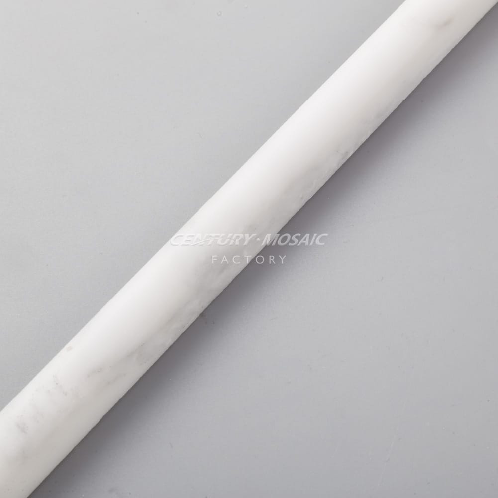 Statuary White Marble High Honed Pencil Liners Wholesale – Centurymosaic