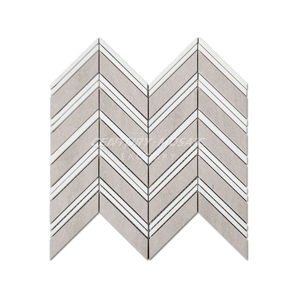 Ivory Travertine Stone Ivory Square Polished Mosaic Wholesale ...