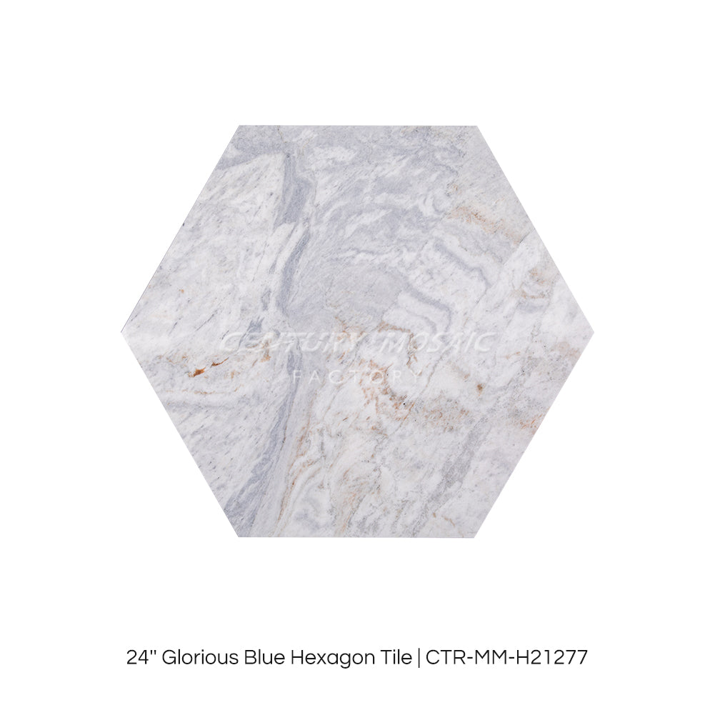 Glorious Blue Marble Tile Polished Wholesale – Centurymosaic