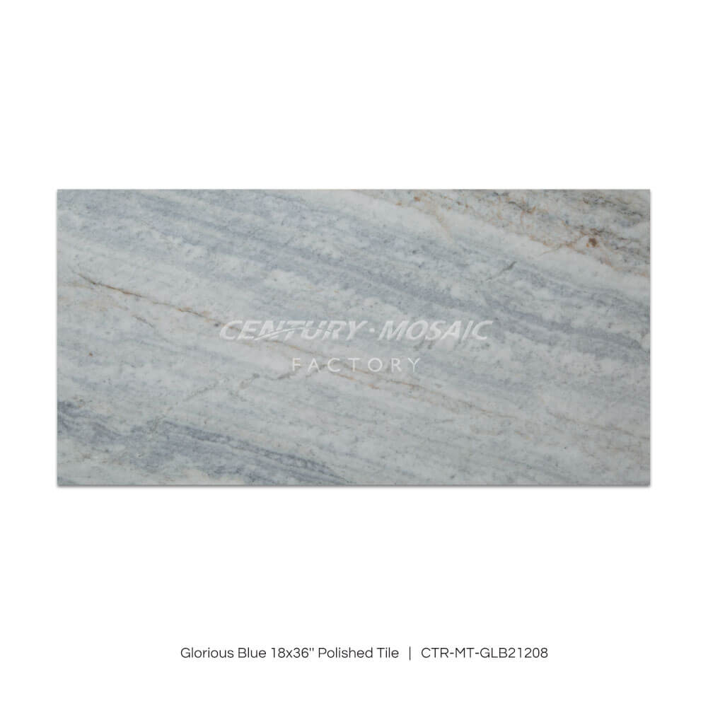 Glorious Blue Marble Tile Polished Wholesale – Centurymosaic