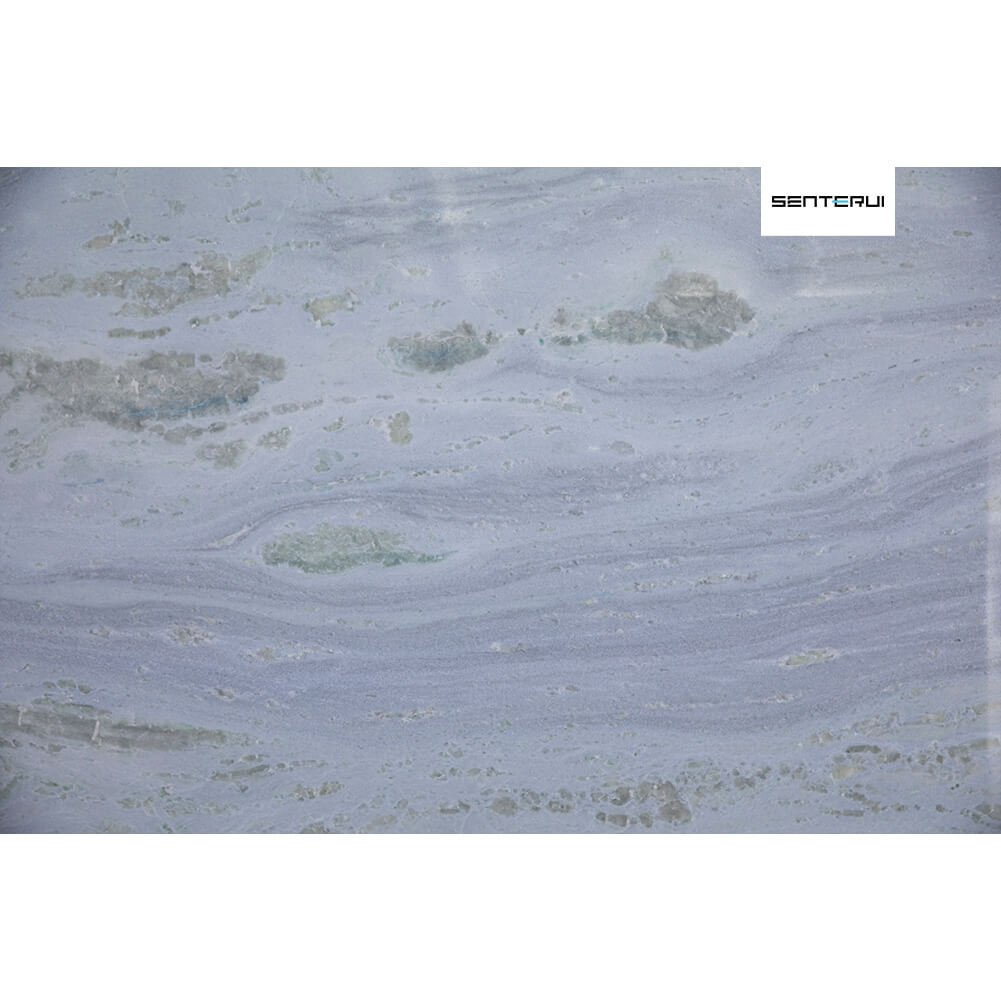 Luna Grey Marble Blue Polished Slab Wholesale – Centurymosaic
