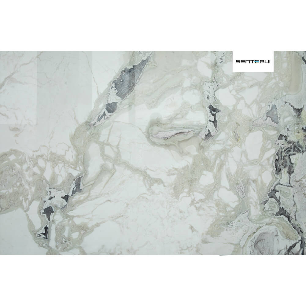 Picasso White Marble Polished Slab Wholesale – Centurymosaic