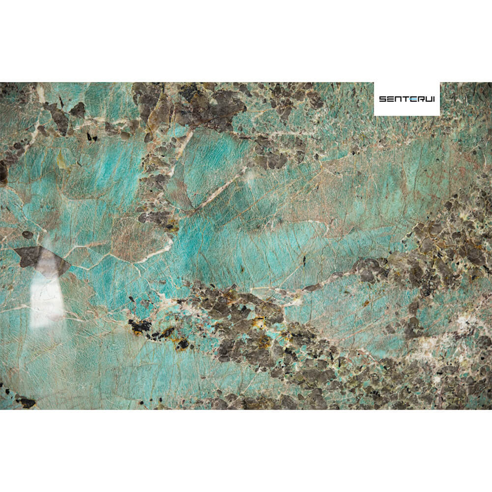 Amazon Green Quartz Polished Slab Wholesale – Centurymosaic