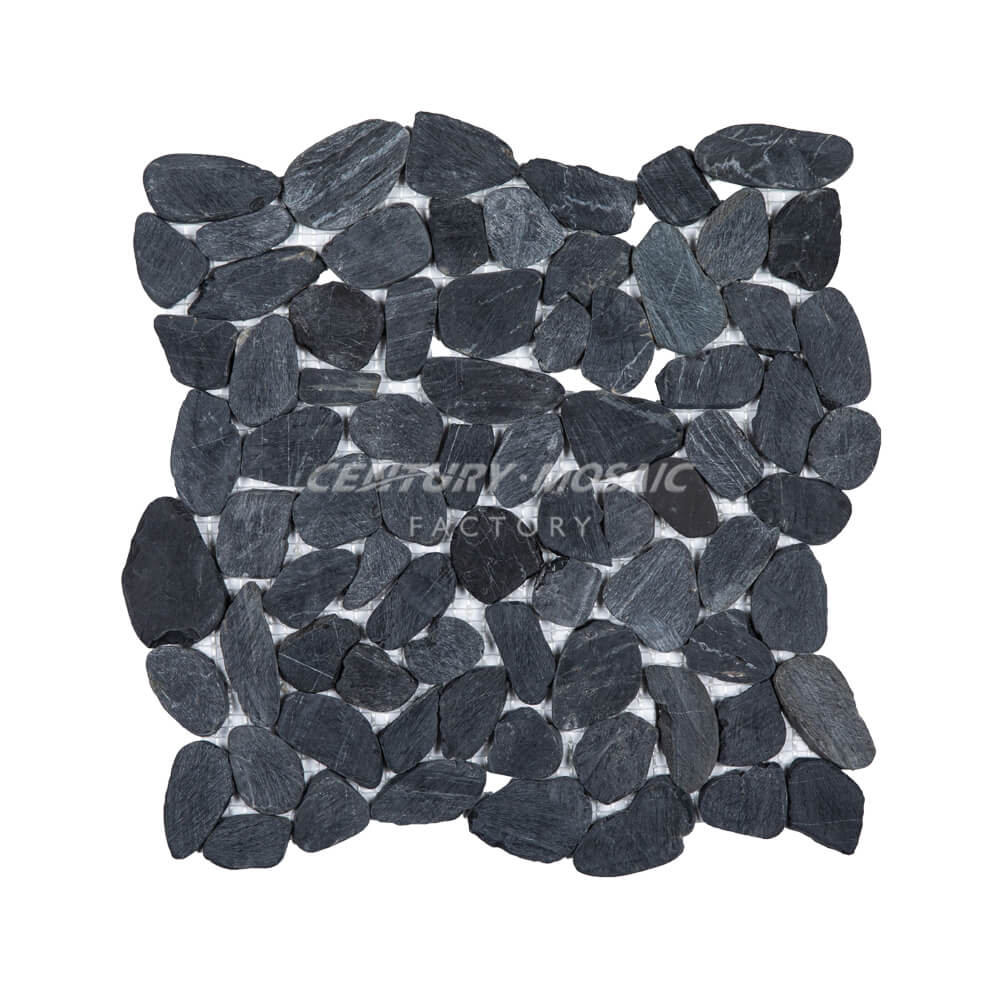 Natural Color Stone Pebble Mosaic Collection Wholesale – Centurymosaic